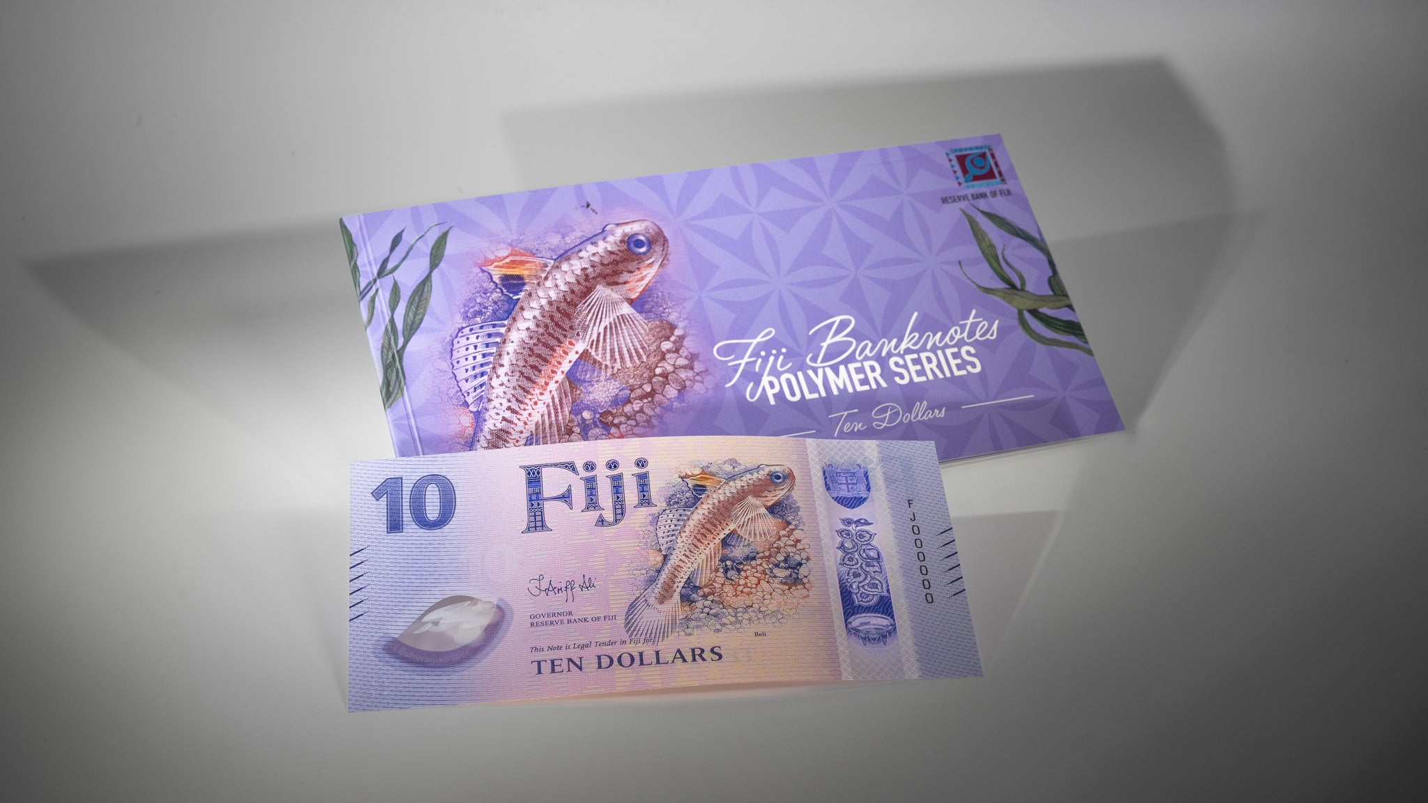 2025 New Polymer $10 Single Banknote Folder – Reserve Bank of Fiji