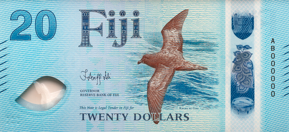 2025 New Polymer $20 Banknote – Reserve Bank of Fiji